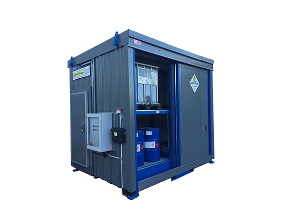 Chemical Store with Temperature Control & Rear Personnel Access ...